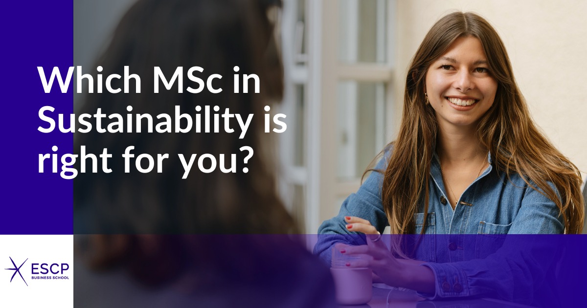 Which MSc in Sustainability is right for you? | ESCP Berlin